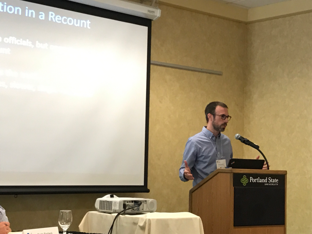 Photos from the Conference – Election Sciences, Reform, & Administration