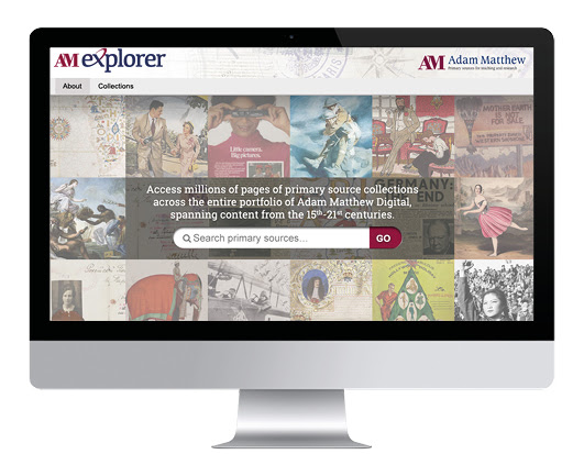 New Primary Sources Database Trial: AM Explorer – What's New at the Library