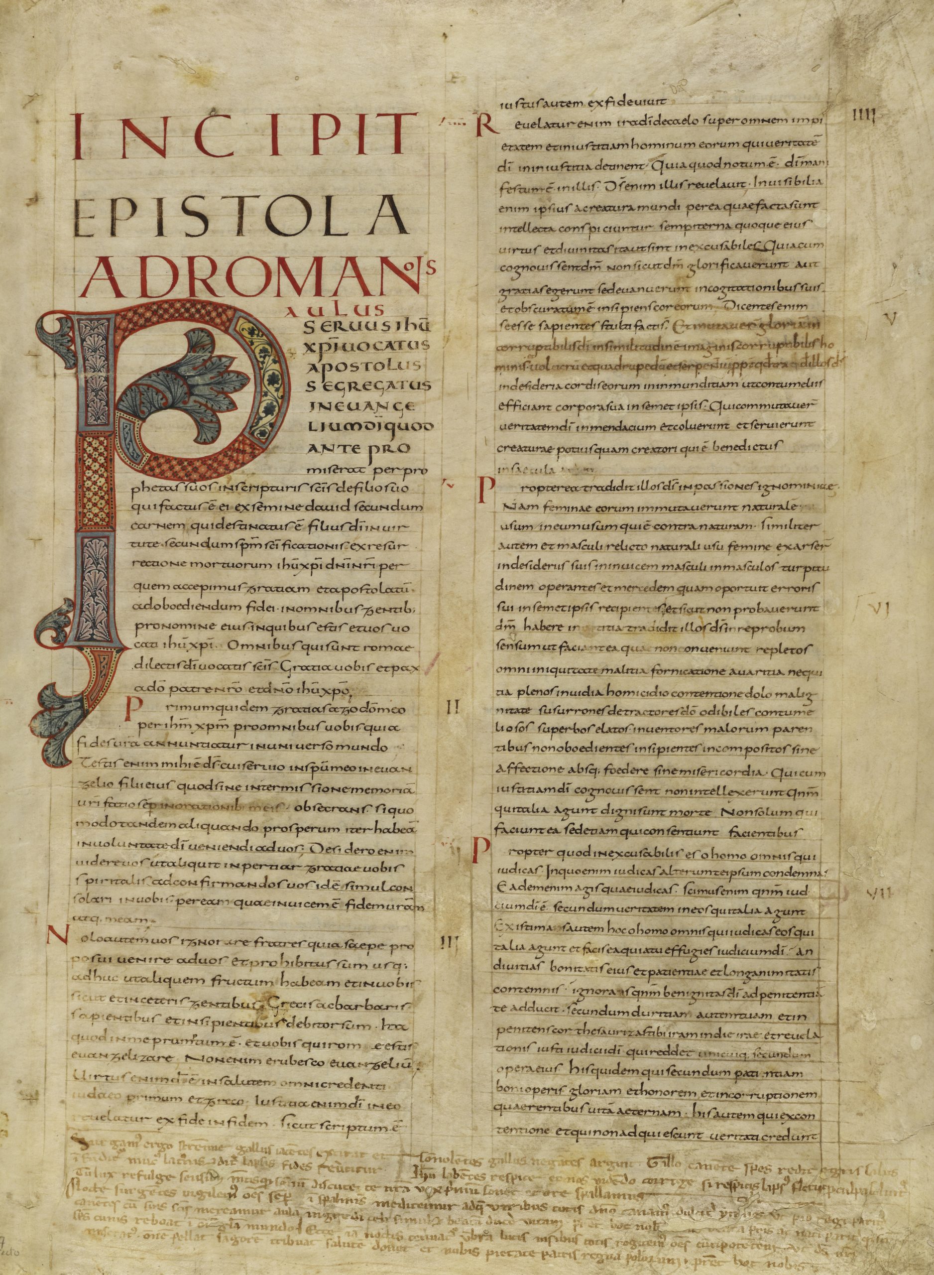 Carolingian Manuscripts – The Reed College Scriptorium