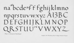 Humanist exemplars – The Reed College Scriptorium