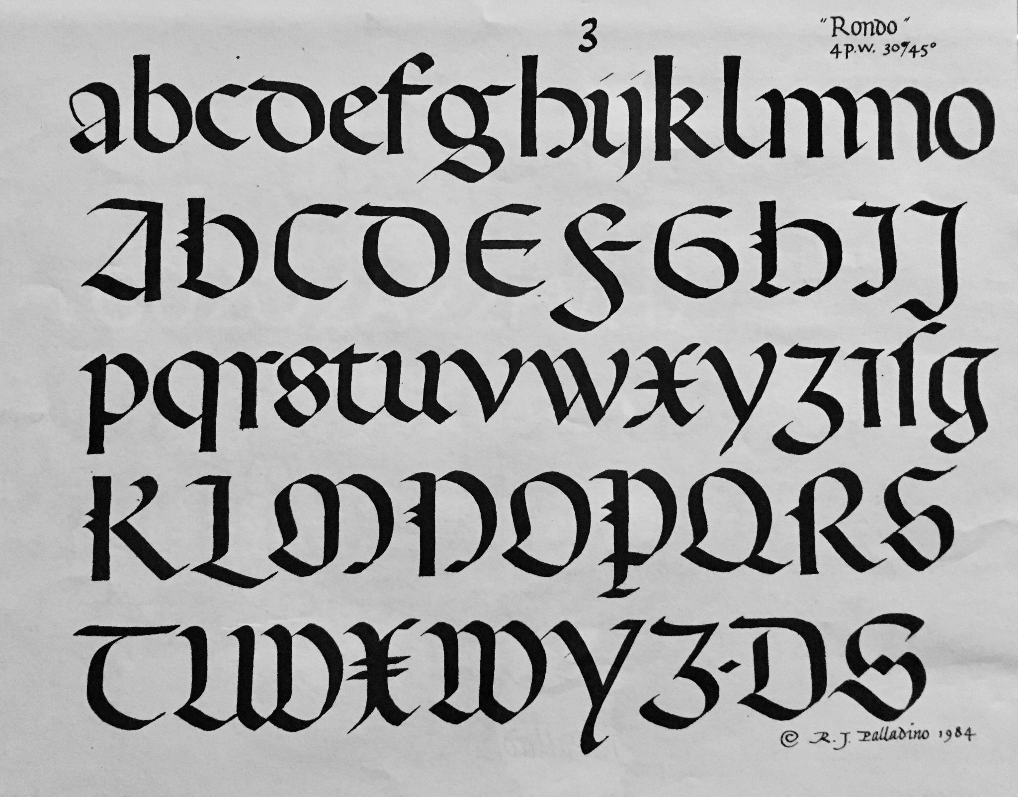 Gothic exemplars from Reed College – The Reed College Scriptorium