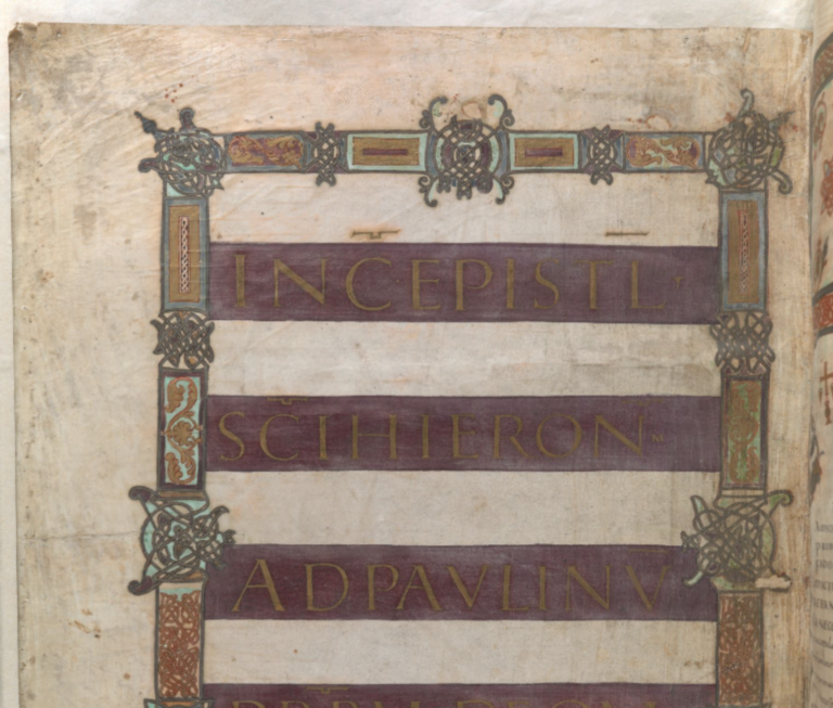 Carolingian Manuscripts – The Reed College Scriptorium